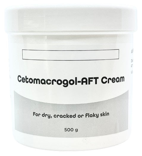 AFT Cetomacrogol Cream Pot 500g - NZ Online Chemist