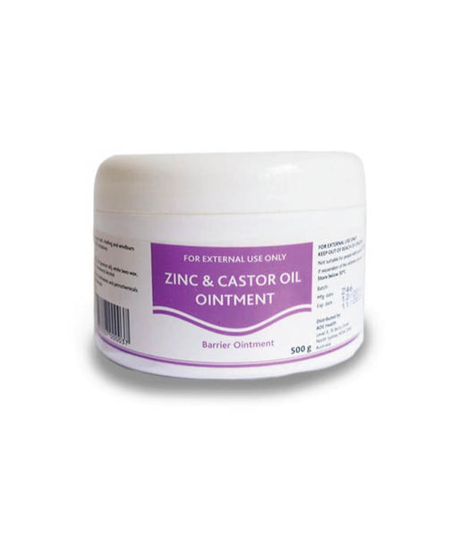B & M Zinc & Castor Oil Ointment 500g - NZ Online Chemist