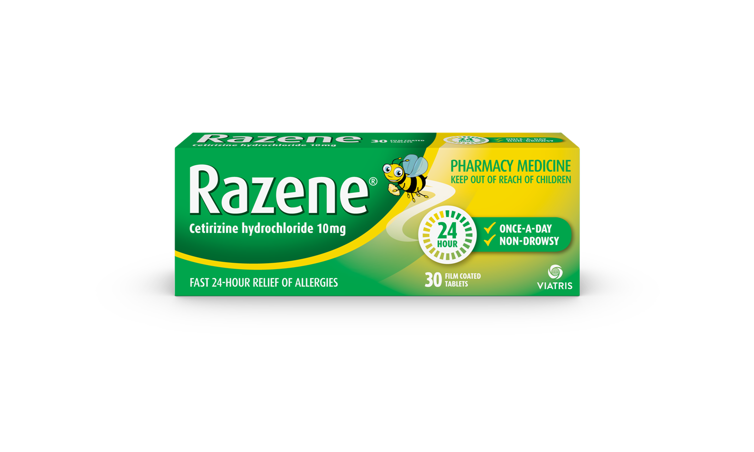 Razene 10mg 30s - NZ Online Chemist