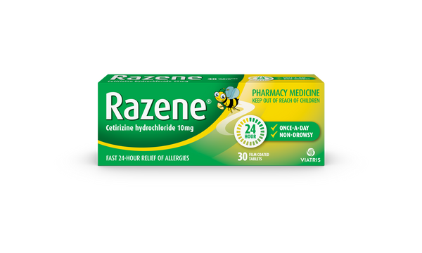 Razene 10mg 30s - NZ Online Chemist