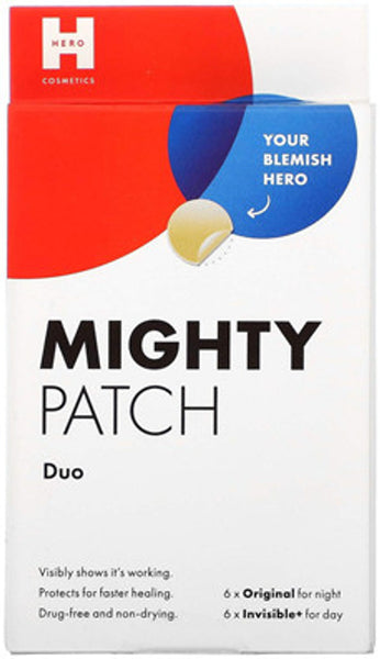 C & D Hero Mighty Patch Duo 12 pieces - NZ Online Chemist
