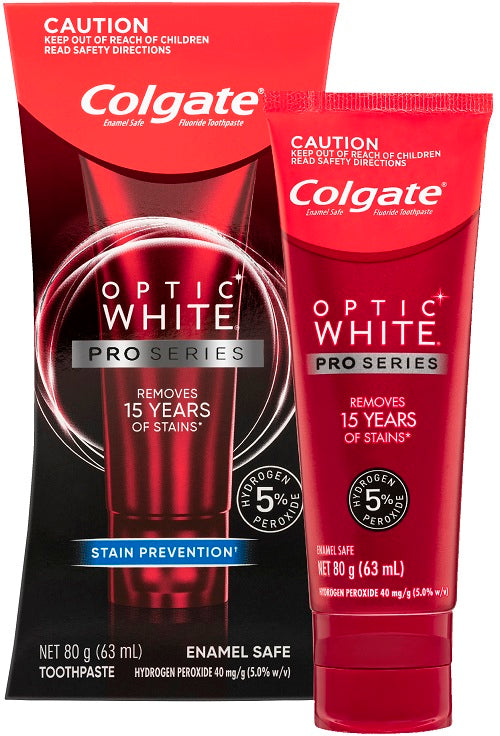 Colgate Optic White Pro Stain Sheild 80g - NZ Online Chemist