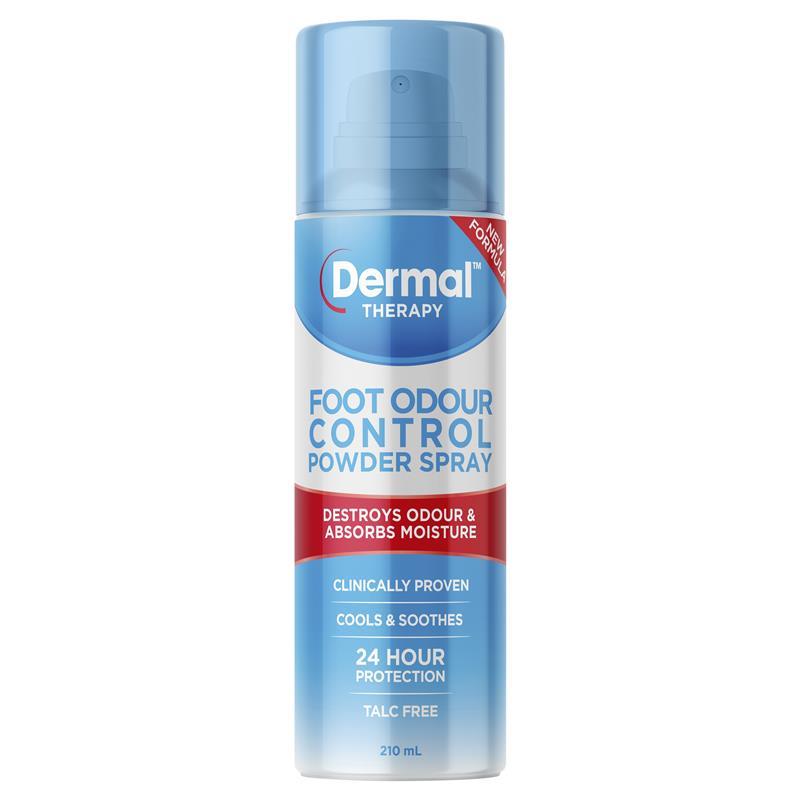 DERMAL THERAPY Foot Odour Control 210ml - NZ Online Chemist