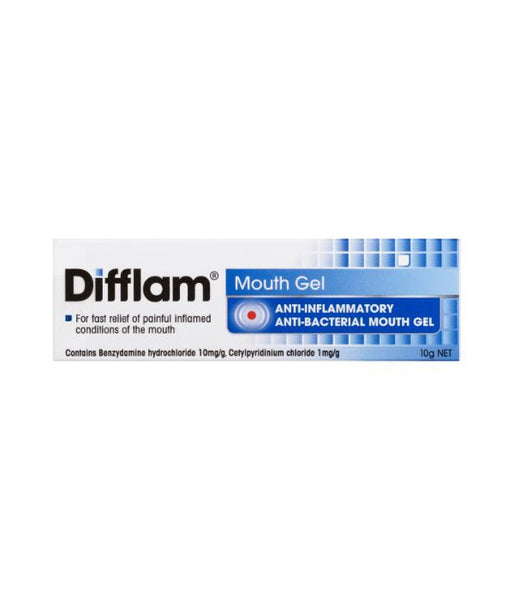 Difflam Mouth Gel 10g - NZ Online Chemist
