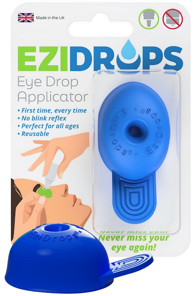 EziDrop Eye Drop Guide Blue - NZ Online Chemist