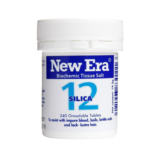 New Era No.12 Silica 240 Tablets - NZ Online Chemist