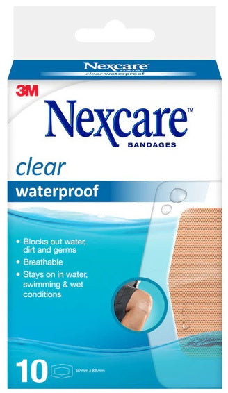 Nexcare Waterproof Bandage 10 - NZ Online Chemist