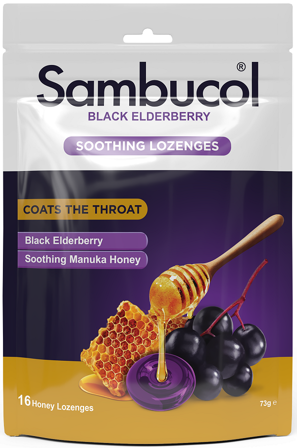 Sambucol Soothing Throat Lozenges - NZ Online Chemist