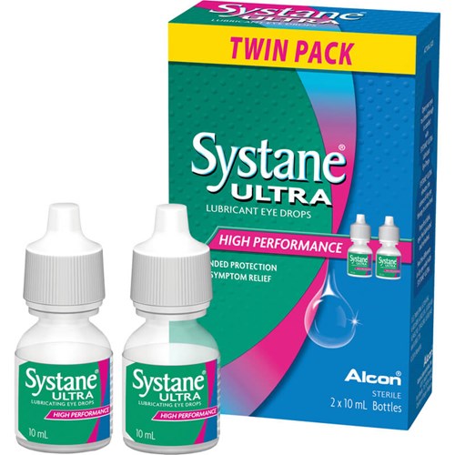 Systane Ultra Eye Drops 10ml 2pk - NZ Online Chemist