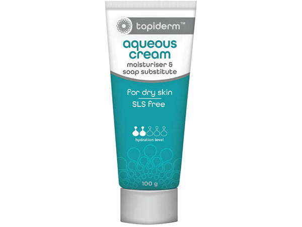 TOPIDERM Aqueous Cream SLS Free 100g - NZ Online Chemist