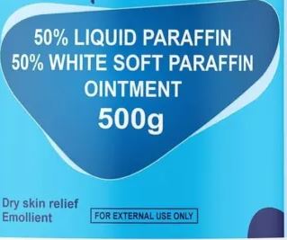 White Soft Paraffin 50% Liquid 50% BP Ointment 500g - NZ Online Chemist