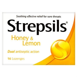 Strepfen Honey & Lemon Lozenges 16s - NZ Online Chemist