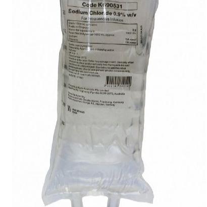 Sodium Chloride Plastic Bag Iv 0.9% 1000ml - NZ Online Chemist
