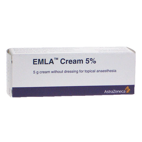 Emla 5G Cream 5% Tube 5 Pack + 10 Dressings - NZ Online Chemist