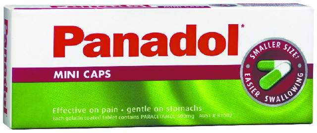 Panadol Mini Caps 48s - NZ Online Chemist