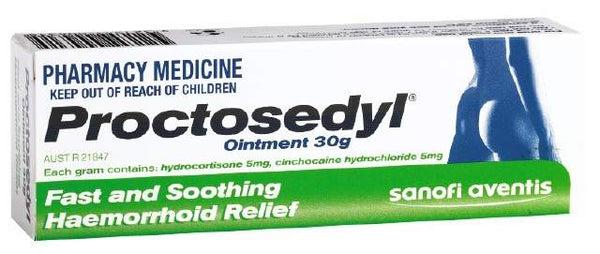 Proctosedyl Ointment 30Gm - NZ Online Chemist