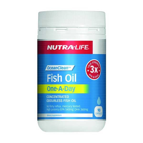 Nutralife Fish Oil Ocean Clean 1 A Day 90s - NZ Online Chemist