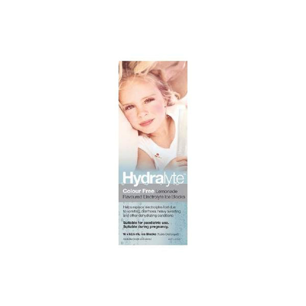 Hydralyte Ice Block Lemonade 16Pk - NZ Online Chemist