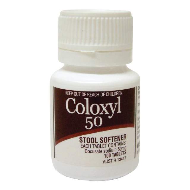 Coloxyl 50mg 100s - NZ Online Chemist