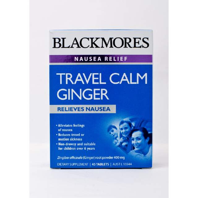 Blackmores Travel Calm Ginger 45s - NZ Online Chemist