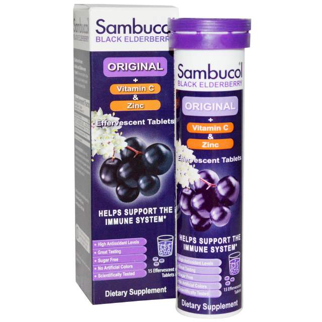 Sambucol Effervescent Tabs 15s - NZ Online Chemist