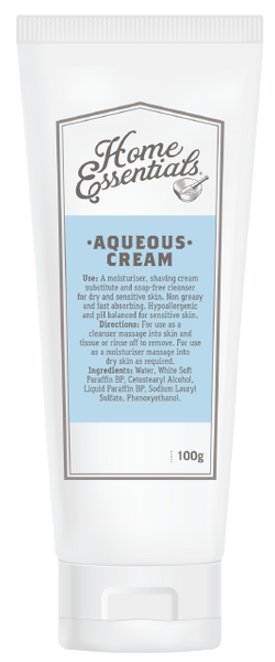 Health Essentials Aqueous Cream 100g - NZ Online Chemist