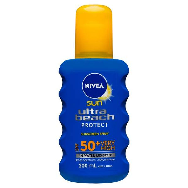 Nivea Sun Ultra Beach Spray Spf50+ 200Ml - NZ Online Chemist