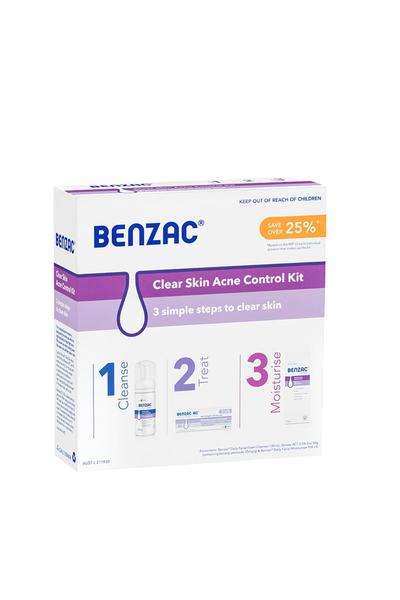 Benzac Clear Acne Kit 3Pc - NZ Online Chemist