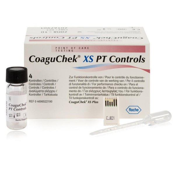 Coaguchek Xs Pt Controls 4 Vials - NZ Online Chemist