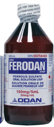 Ferodan Syrup 150mg/5ml 500ml - NZ Online Chemist