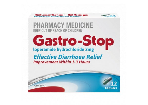 Gastro Stop 2mg 12Cap - NZ Online Chemist