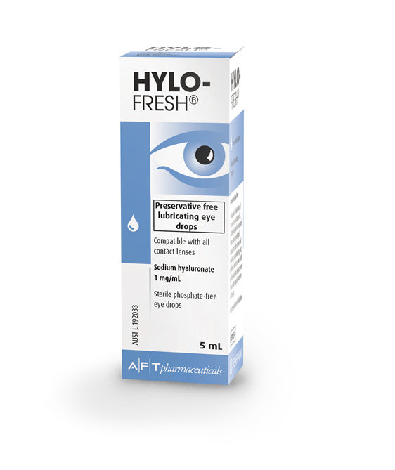 Hylo Fresh Eye Drops 1mg/ml 5ml - NZ Online Chemist