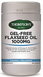 Thompsons Gel-Free Flax Seed Oil 100s - NZ Online Chemist