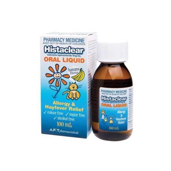 Histaclear Oral Solution 1mg/ml 200ml - NZ Online Chemist