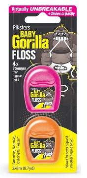 Piksters Baby Gorilla Floss 2Pk - NZ Online Chemist