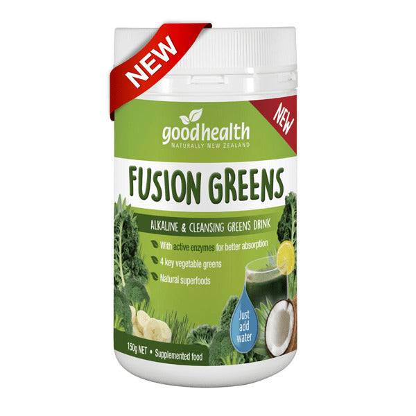 Good Health Fusion Greens 150g - NZ Online Chemist