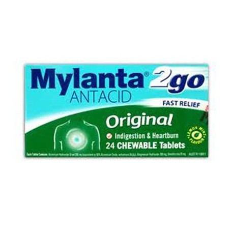 Mylanta 2 Go Original 24s - NZ Online Chemist